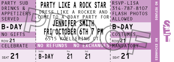 Special Event Ticketing