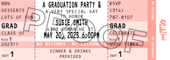 Special Event Ticketing